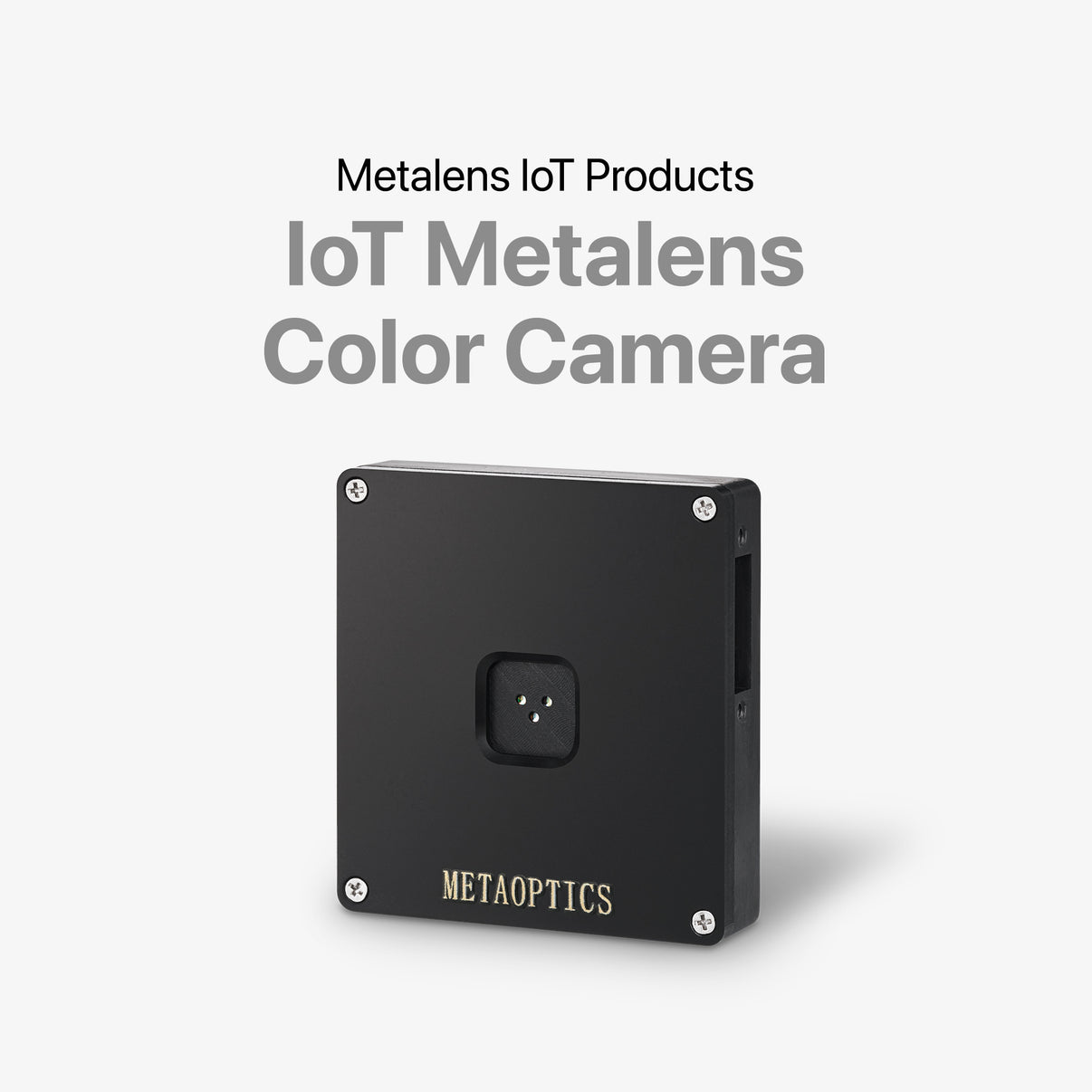 IoT Metalens Color Camera – MetaOptics Technologies